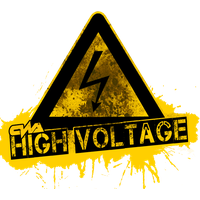 Download Electric Electricity Symbol High Potential Voltage Logo ...